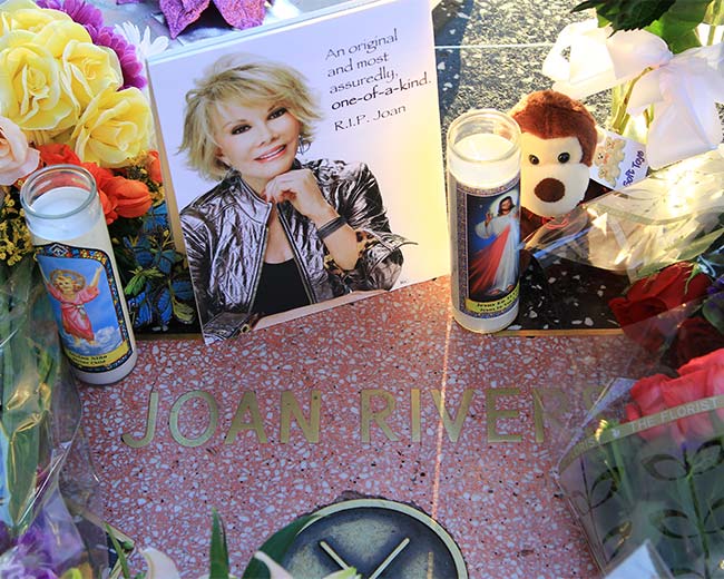Joan Rivers Gets The ‘Huge Showbiz Funeral’ She Wanted - Holly Fame